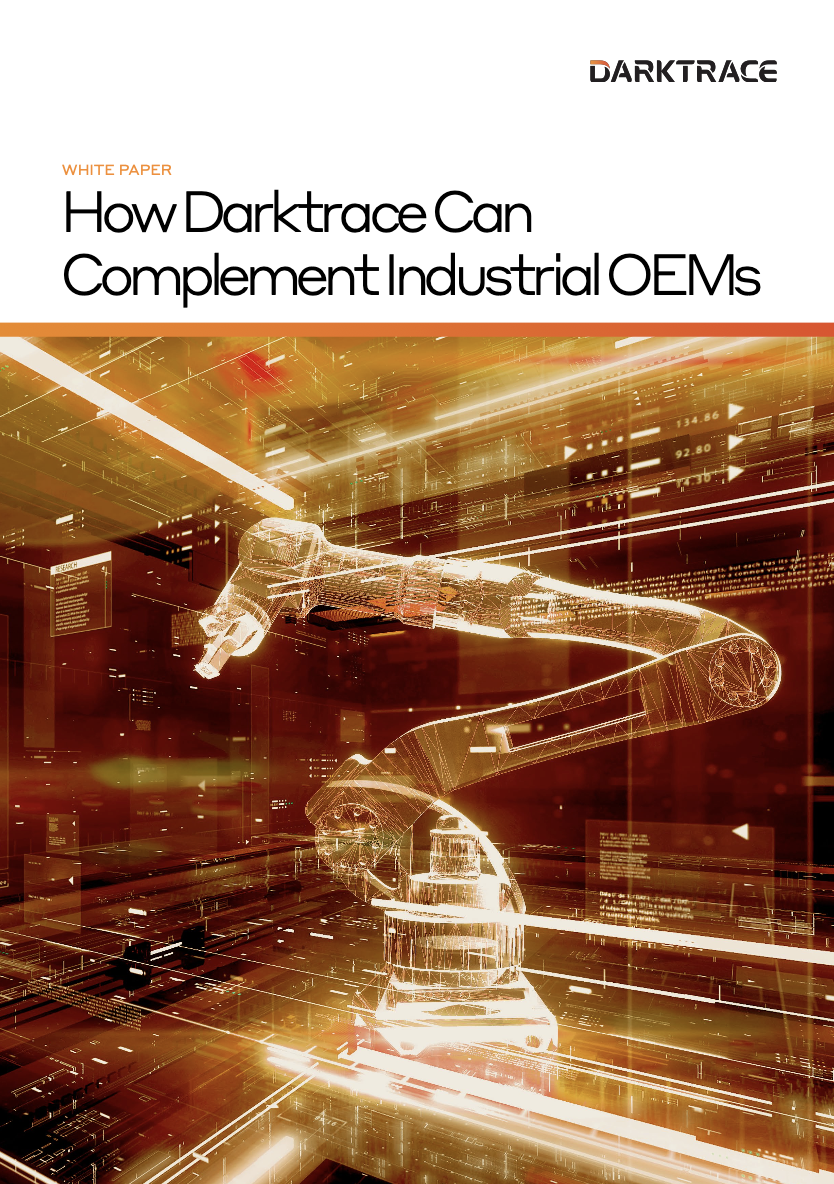 How Darktrace Can Complement Industrial OEMs | Resources | Darktrace